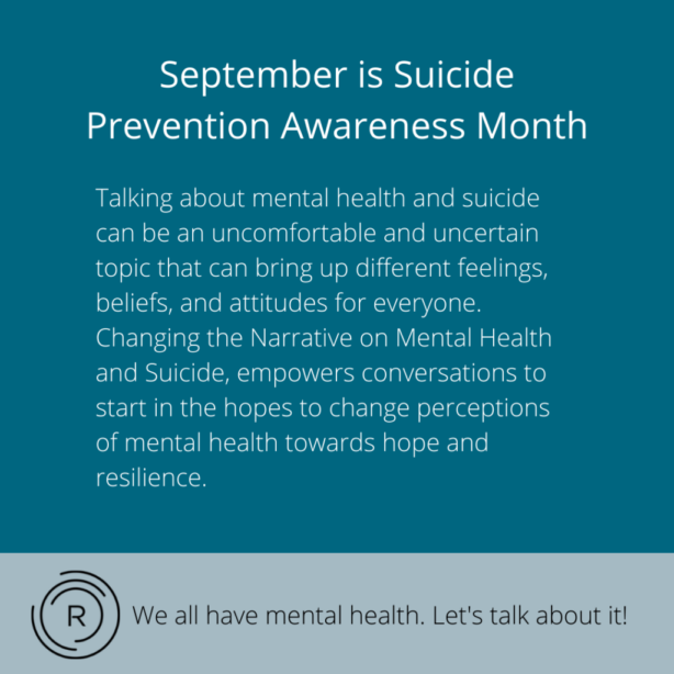 Suicide Prevention Awareness Month - RADIAS Health